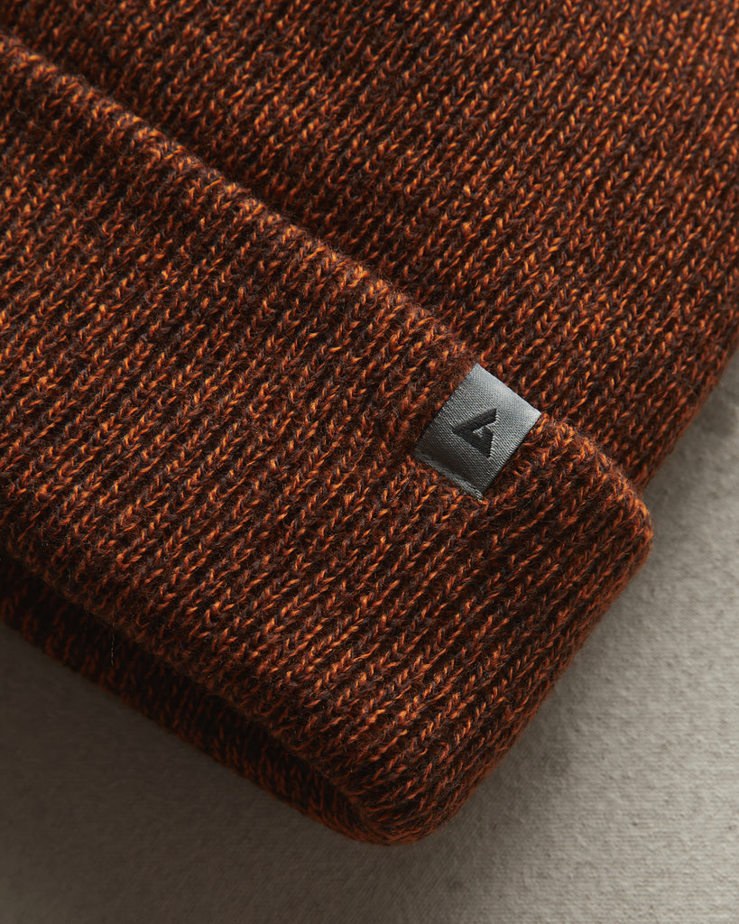 Dave Ortiz Inside Out Beanie - Copper/Natural