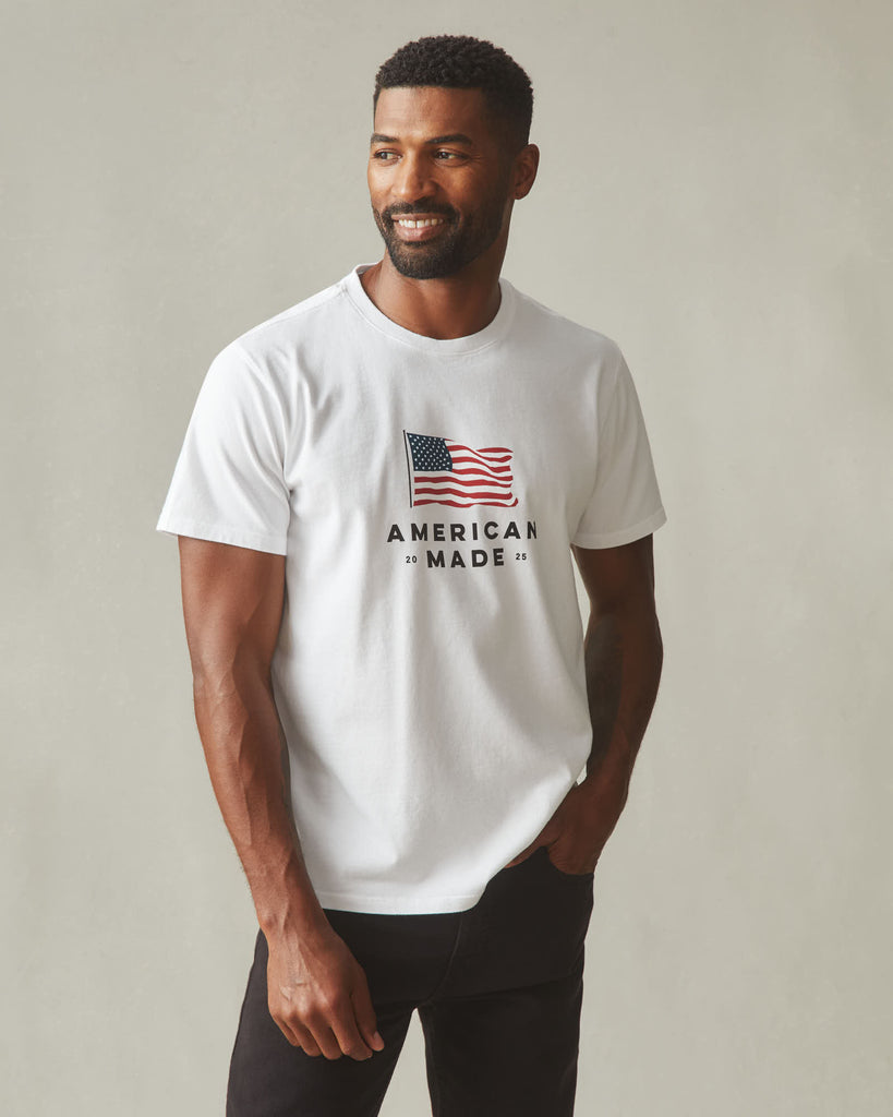 American Made Tee - White