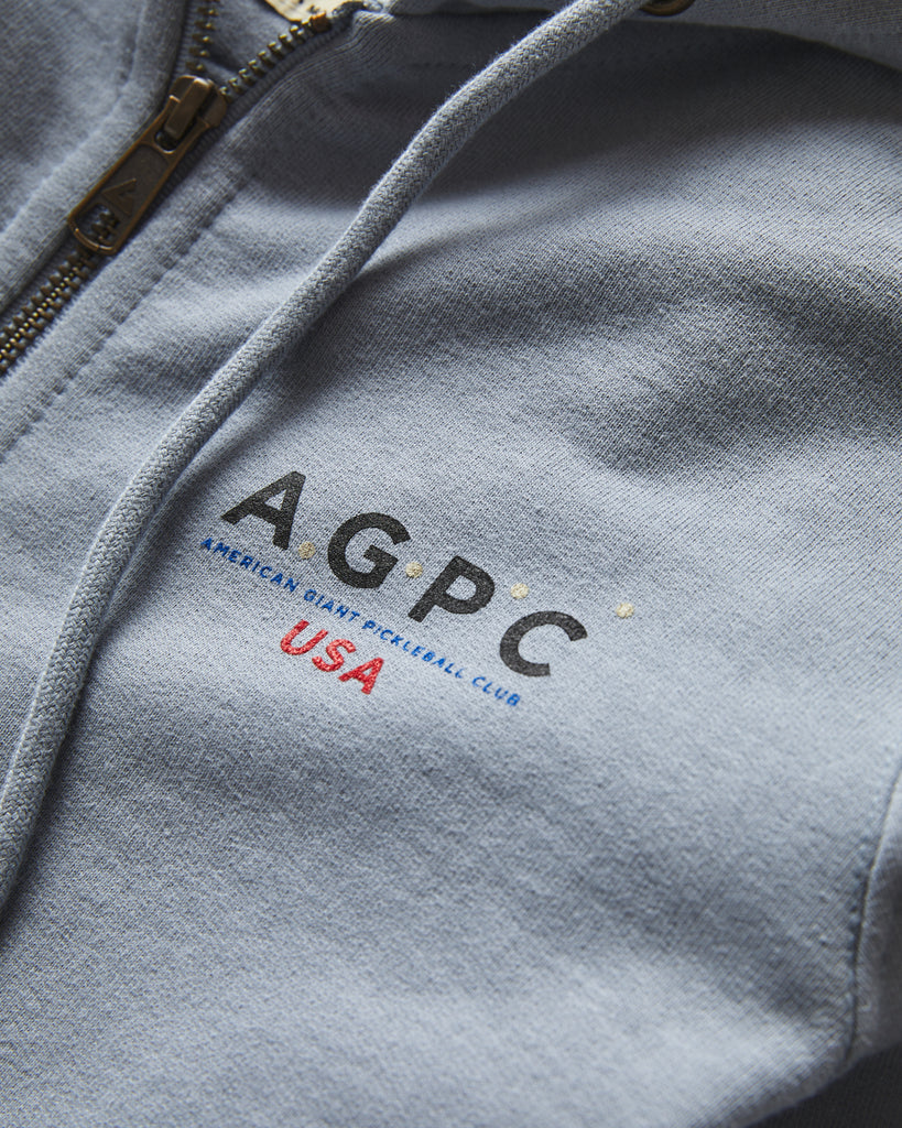 AGPC: Women's Classic Full Zip - Dusty Blue