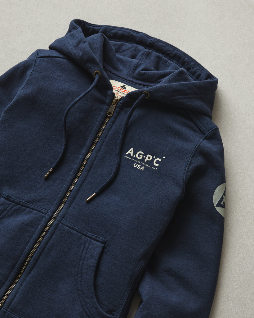 AGPC: Women's Classic Full Zip - Oxford Blue