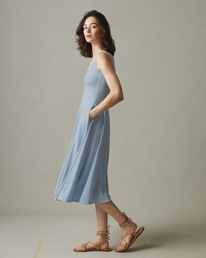 Women's Flex Dress - Light Skies