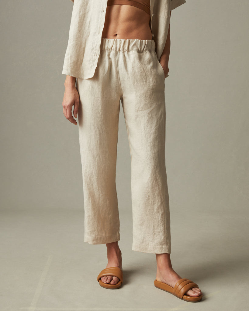 Women's Linen Pant - Cotton